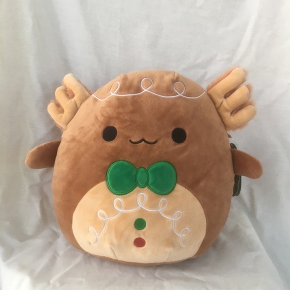 Squishmallows | Other | Den The Gingerbread Axolotl Christmas ...